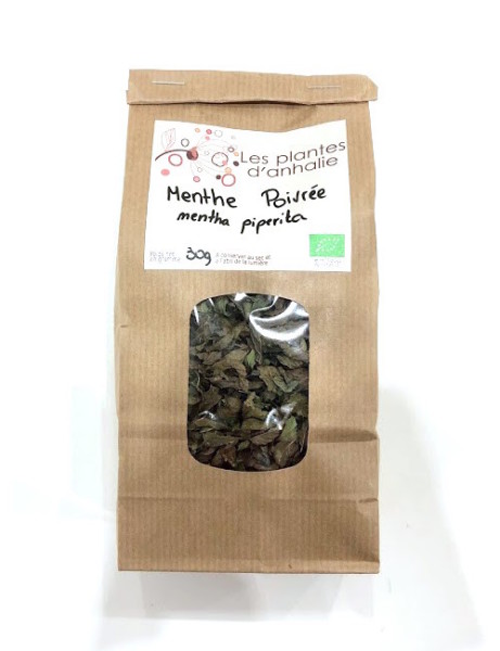 Plante sèche Menthe poivrée bio Anhalie